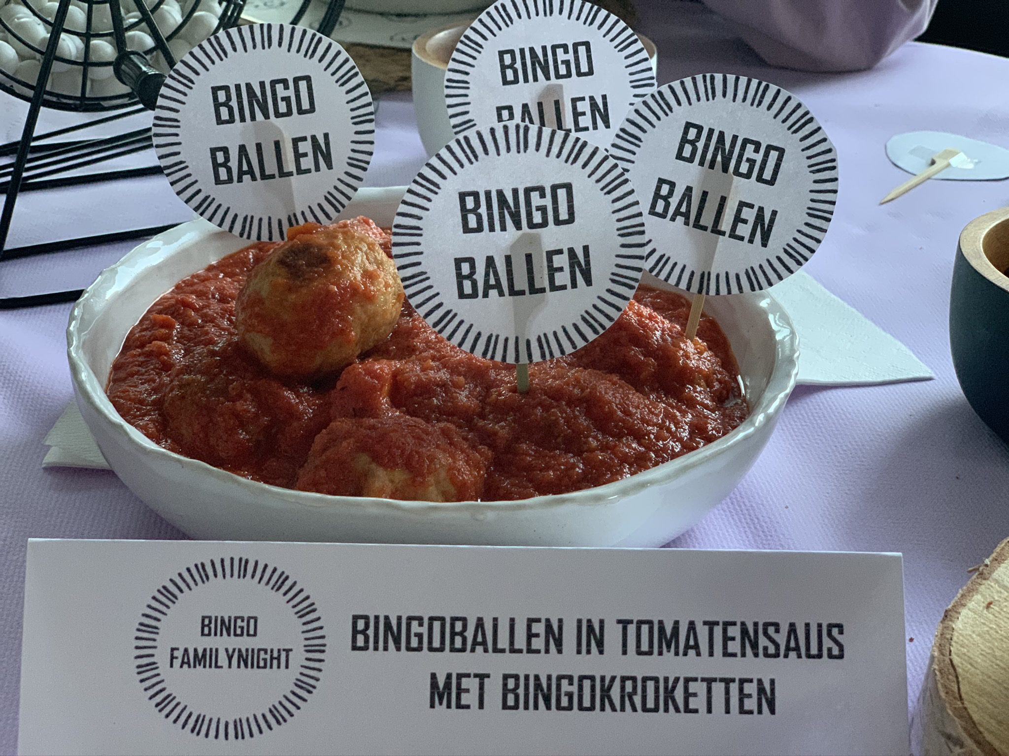 BINGO DINER – Buitengewoonanders